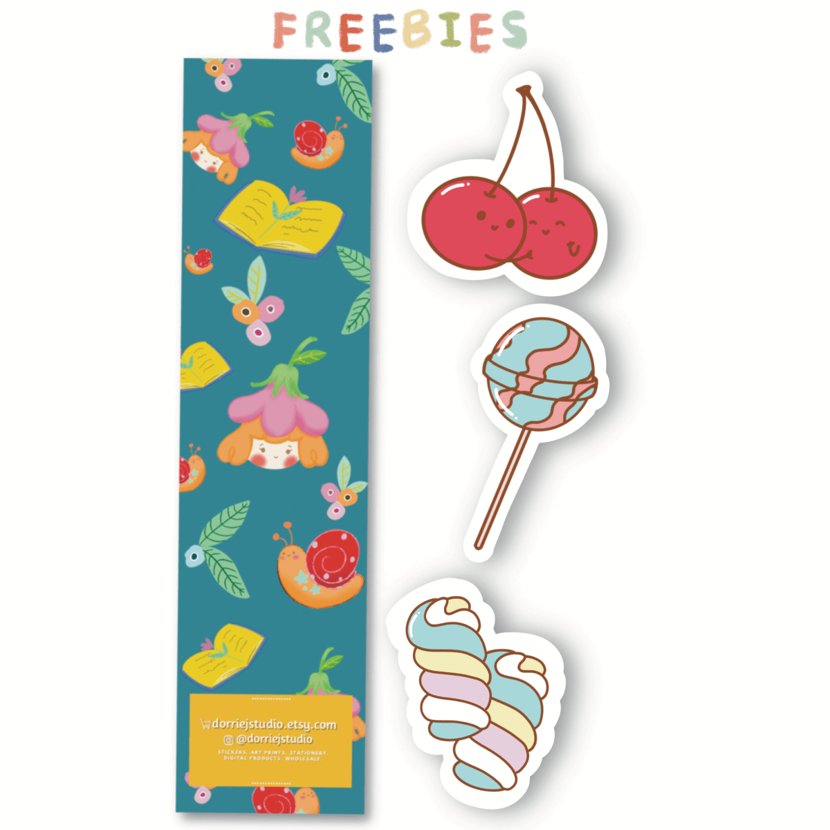 Bookmark & Other Freebies – mizarwen