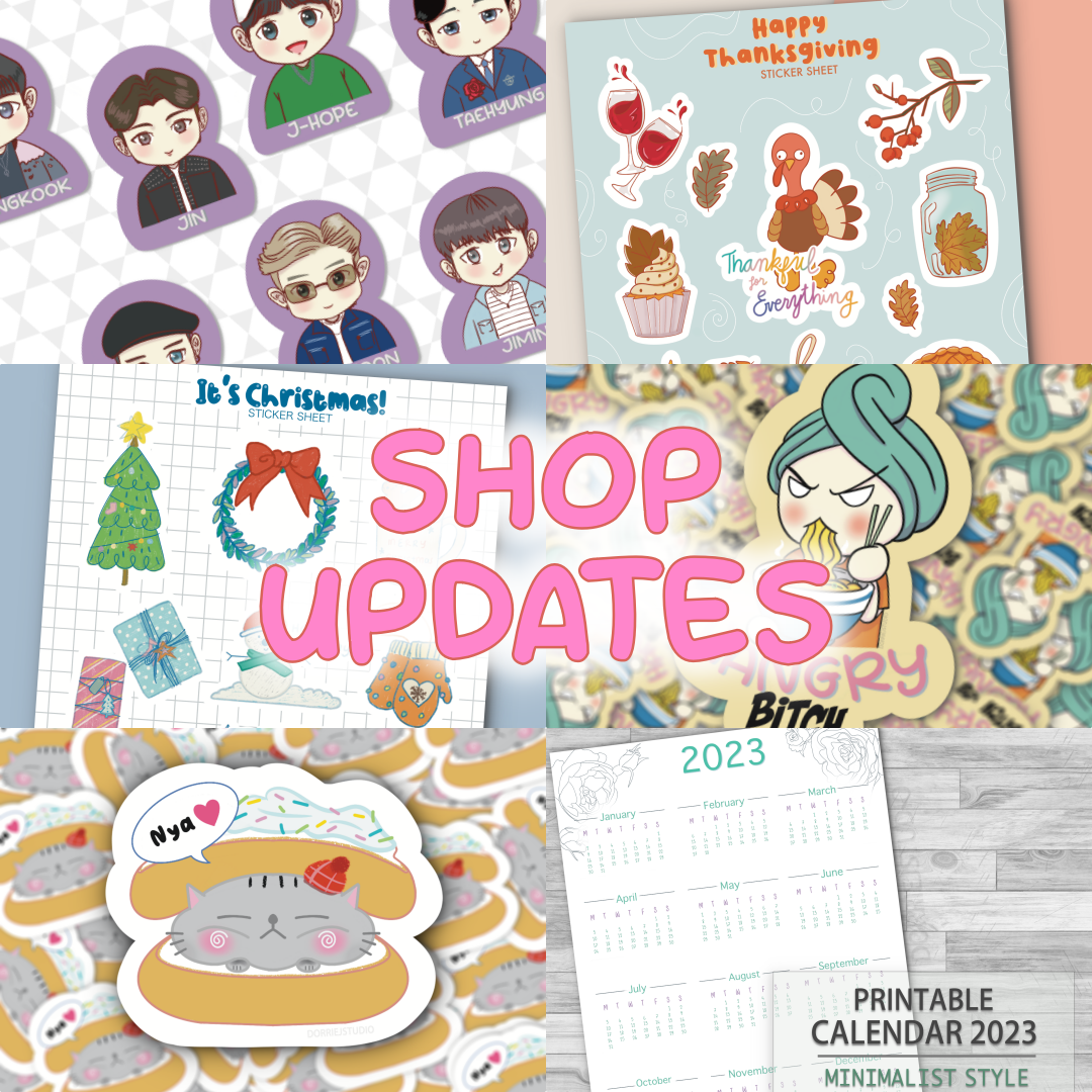 Holiday Shop Update – mizarwen