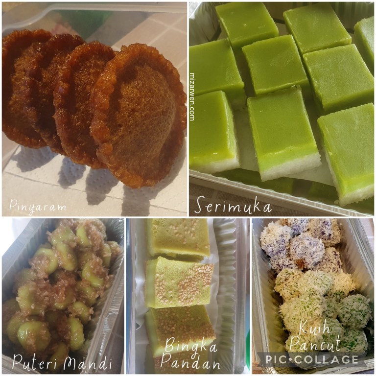 Brunei traditional kuih – mizarwen